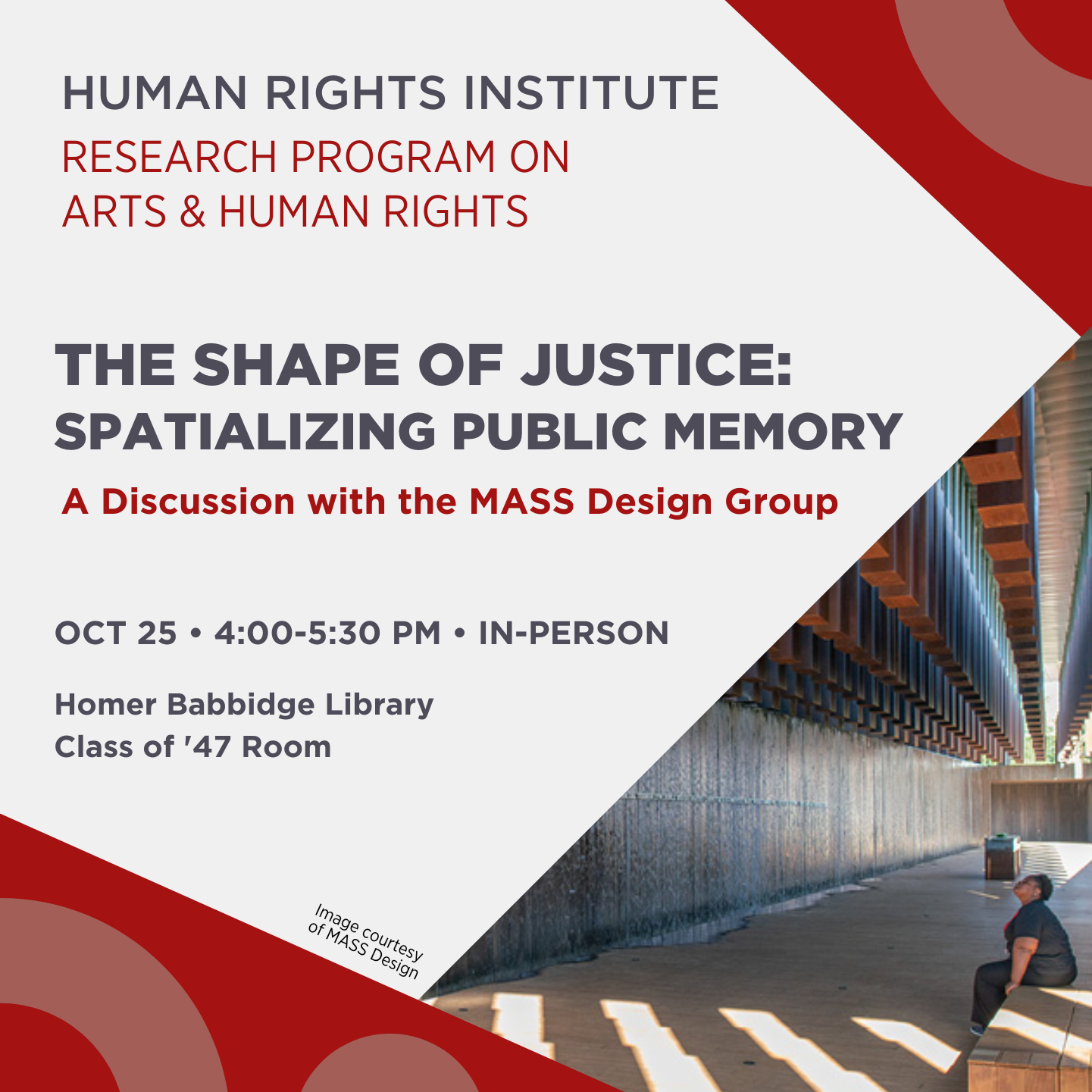 The Shape of Justice: Spatializing Public Memory | Gladstein Family ...