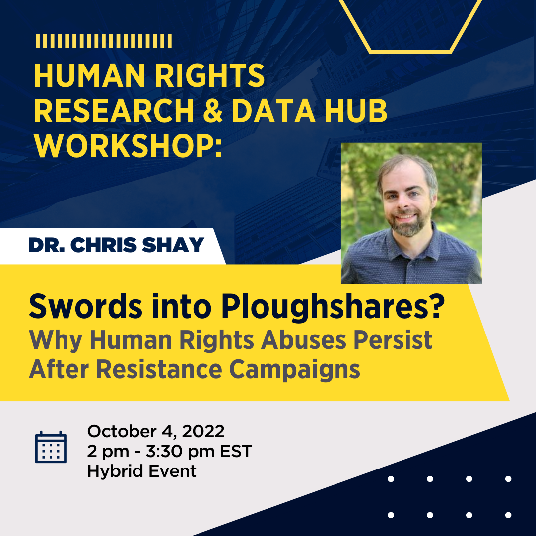 Swords into Ploughshares? Why Human Rights Abuses Persist After ...