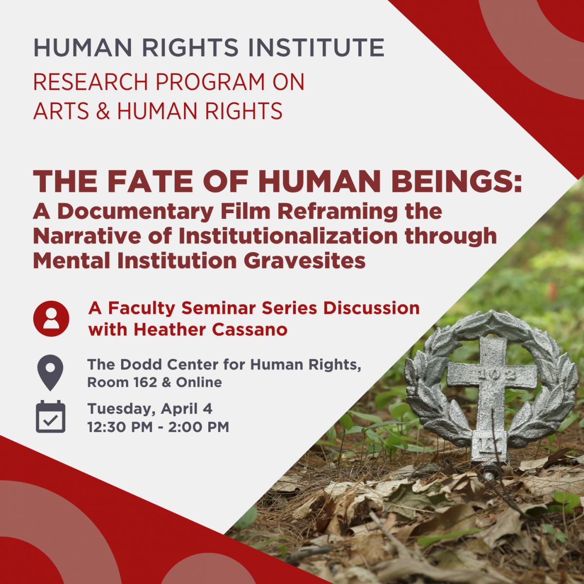 Arts & Human Rights Faculty Seminar Series | Gladstein Family Human ...