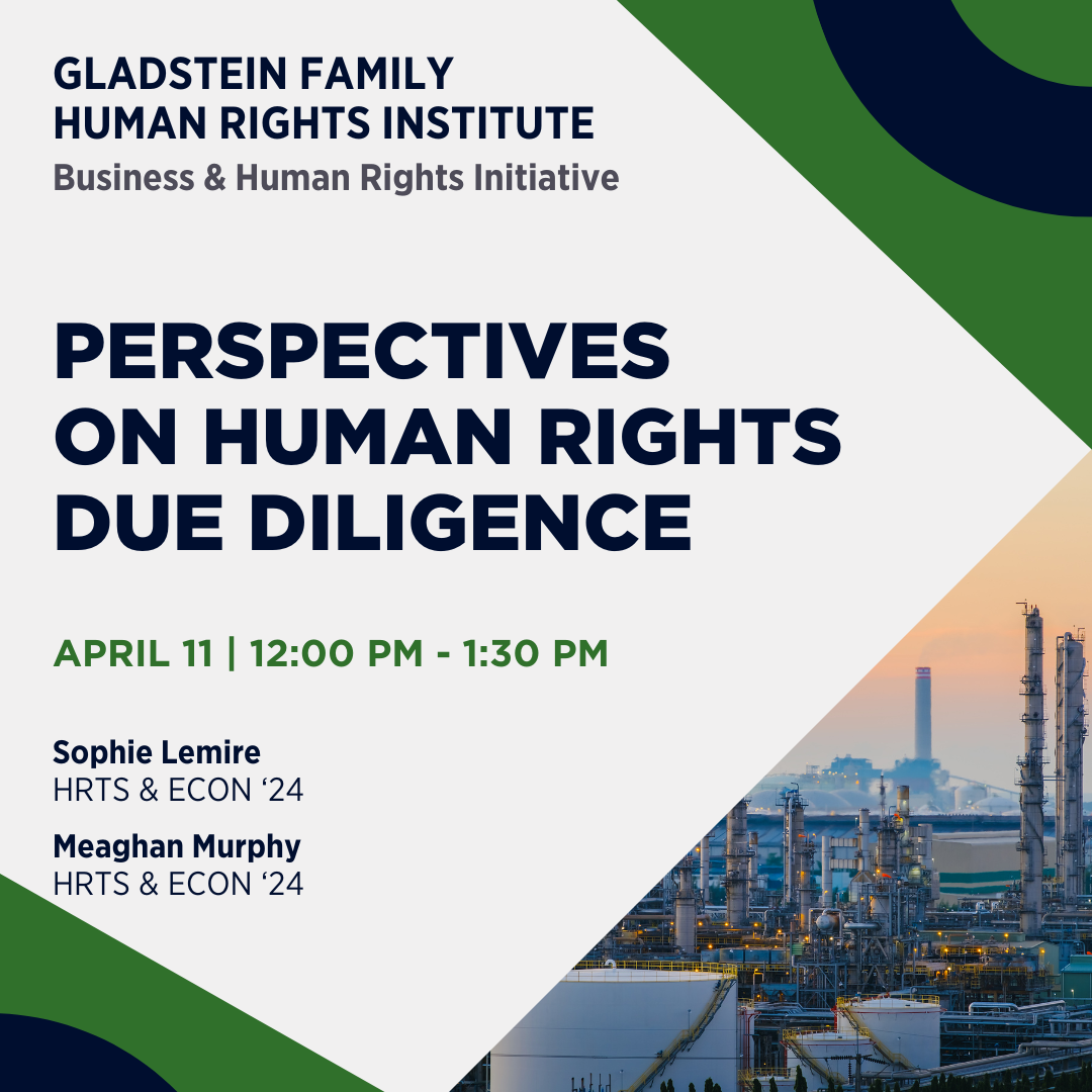 Business & Human Rights Initiative | Gladstein Family Human Rights ...
